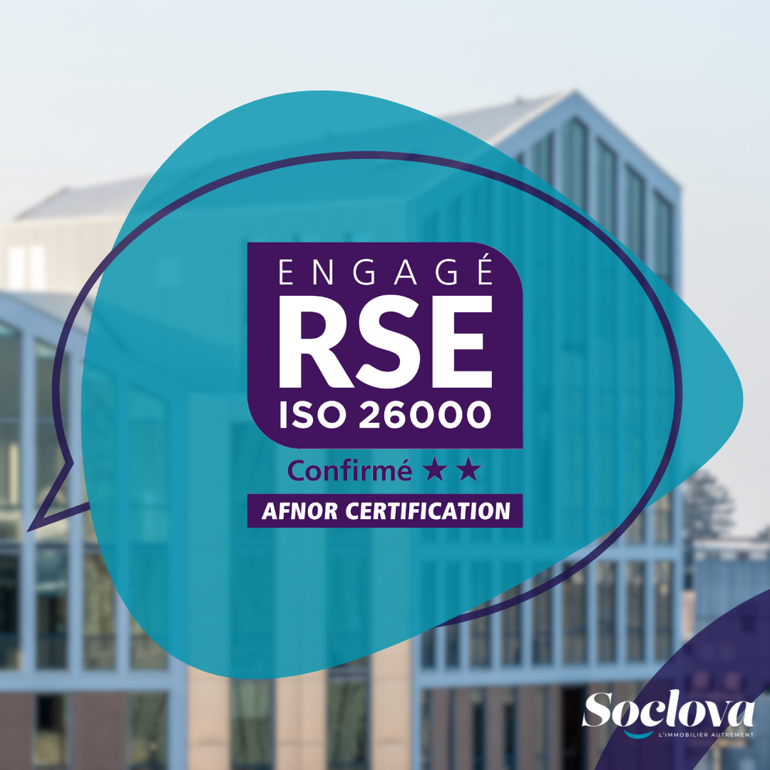 La Soclova certifiée pour 3 ans « Label Engagé RSE » avec un score de ...